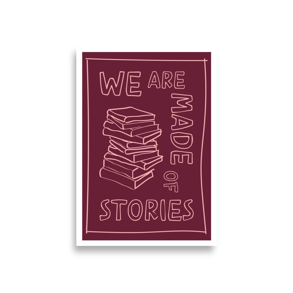 'Made of stories' Poster